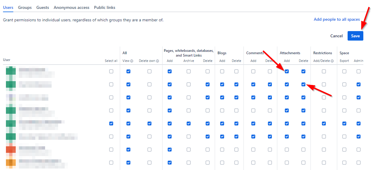 Cant Upload Image In Confluence Assign Add Attachment Permission